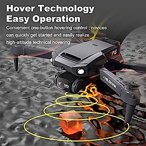 GoolRC RC Drone with Camera 4K Dual Camera RC Quadcopter with Function 4 Sided Obstacle Avoidance Waypoint Flight Gesture Control Storage Bag Package Drones for Kids 2 Battery