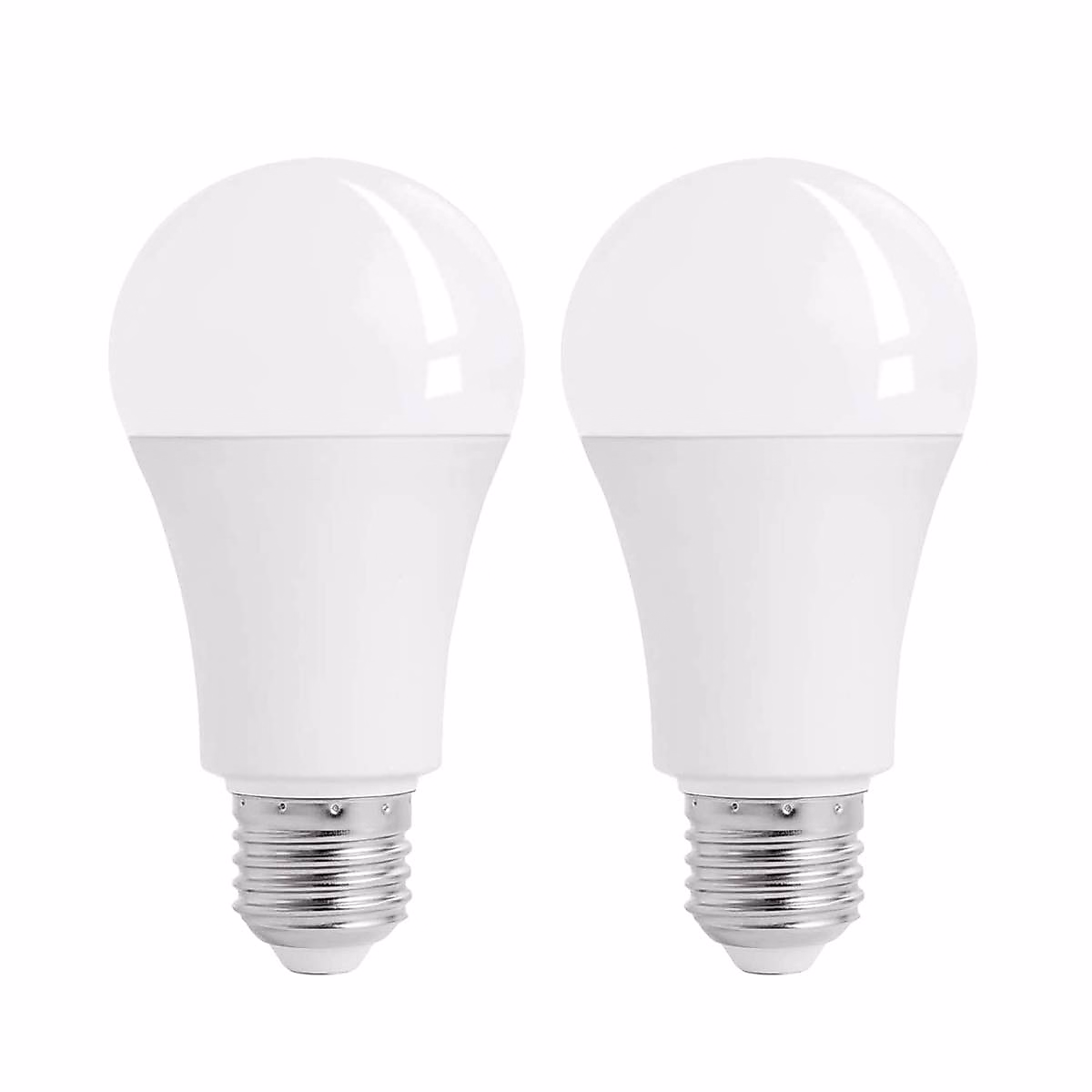 Motion Sensor Light Bulbs,7W (60-Watt Equivalent) E26 Motion Activated Dusk to Dawn Security Light Bulb Outdoor/Indoor for Front Door Porch Garage Basement Hallway Closet(Cold White 2 Pack)