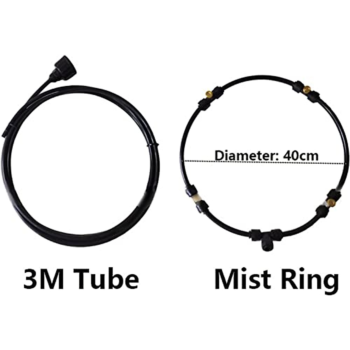 Bsildy7 Outdoor Fan Cooler Water Cooling Patio Garden