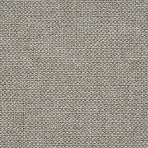 SIMPLIHOME Carlson Ottoman Bench in Greige, 15"H x 26.4"W x 17.5"D, Solid Pine Wood Frame with Dark Walnut Legs, Compact Seating for Living Room