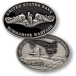 U.S. Navy Submarine Warfare Enlisted Challenge Coin