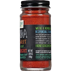 Frontier Culinary Spices Ground Paprika, 1.69-Ounce Bottle