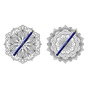 The Art of Mandala 2: Adult Coloring Book Featuring Calming Mandalas designed to relax and calm