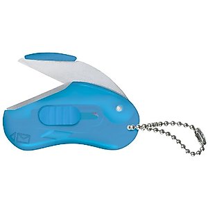 RayMay Beans Shaped Portable Mini Scissors Beans Cut, Blue (SH401 A)