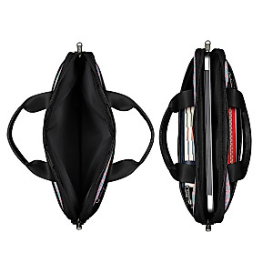 Aztec Graphic Laptop Computer Bag Waterproof Shoulder Messenger Bag 13-15 inch Durable Laptop Tote Bag with Shoulder Strap Handle Lightweight Crossbody Briefcase