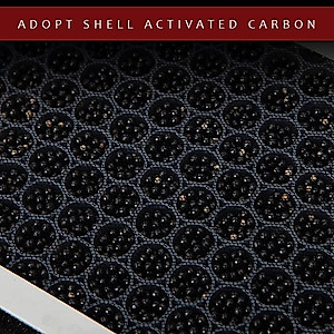 CoolKo Original Custom Fit Cabin Air Filter Replacement Compatible with Tesla Model X