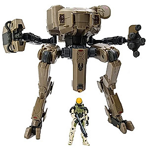 HALO Deluxe Figure - UNSC Mantis and Spartan EVA - Armor Defense System - Build Out Your Universe