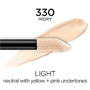 L'Oreal Paris Makeup Infallible Full Wear Waterproof Matte Concealer, Full Coverage, Ivory, 0.33 fl. oz.