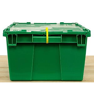 8 Inch Fixed Length Yellow Plastic Seal - 100 Pack