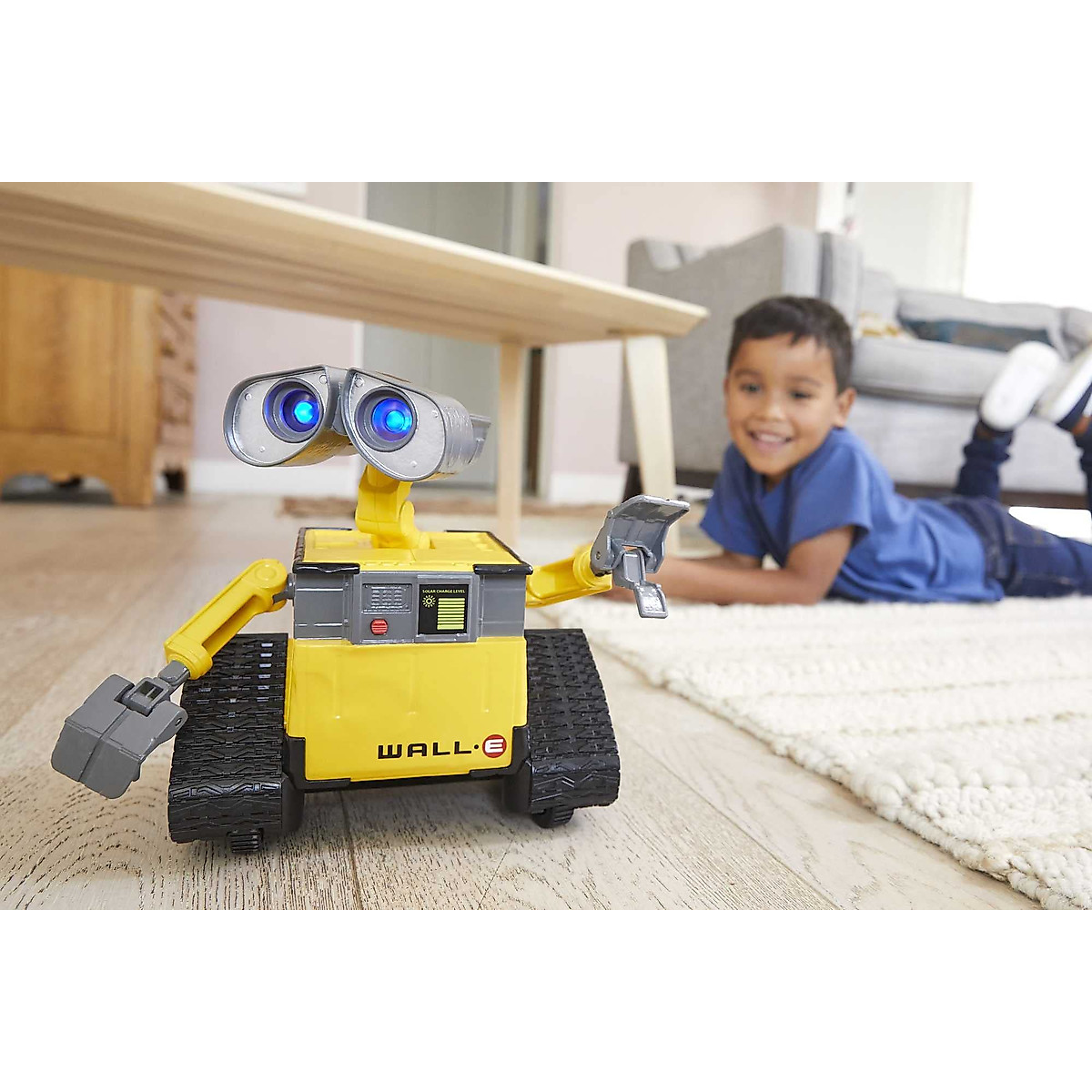 Disney and Pixar WALL-E Robot Toy, Remote Control Hello WALL-E Robot Figure, Gifts for Kids (Amazon Exclusive)