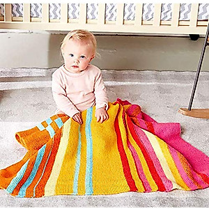 Bernat Softee Baby Yarn - 6 Pack with Patterns (Lemon)