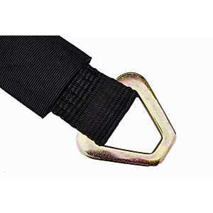 36" Black Axle Straps (4 Pack)
