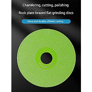 Indestructible disc 5.0 -Rock Plate Flat Grinding Blade, Ceramic Tile, Marble Edge Trimming, 45 Chamfer Grinding Cutting Blade, Ultra Wide fine Sand Sweeping Saw Blade (3)