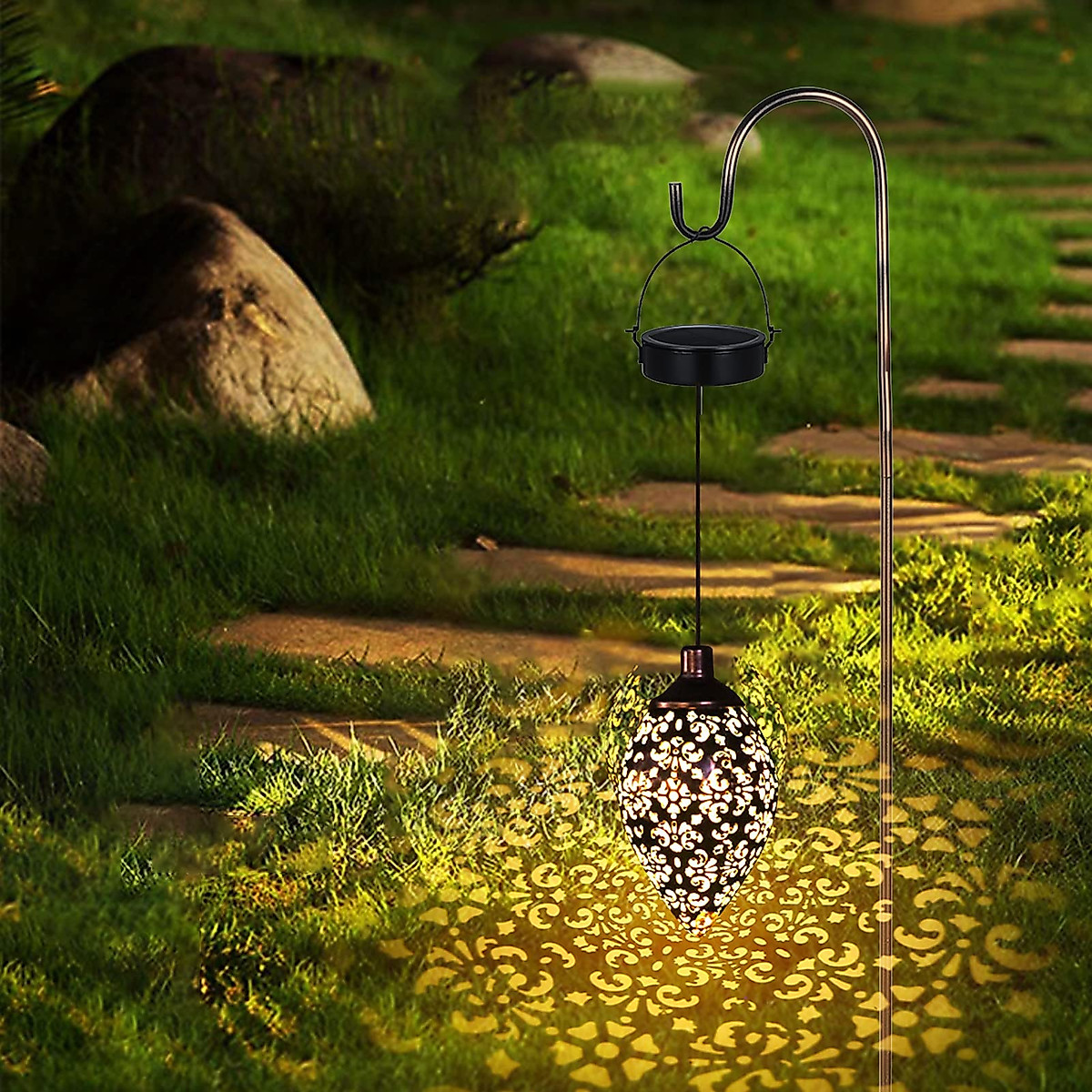 Neoglint Fairy Solar Lights Outdoor Garden Decor (Olive 1 Pack)