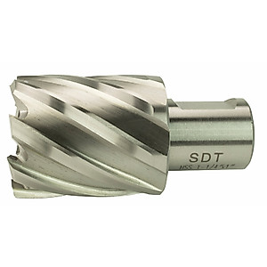 Steel Dragon Tools 1-1/4" x 1" High Speed Steel Annular Cutter with 3/4" Weldon Shank