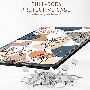 Case for iPad 9th Generation Case, for iPad 10.2 Case, Case for iPad 7th Generation, for iPad 8th Generation Case Shockproof Multi-Angle Adjustable Stand Auto Wake Sleep, Abstract Boho Painting