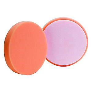 Tool Guy Republic 5.5" Foam DA Pad for use with 5" Backing Pads (Yellow/Heavy Cut, Orange/Medium Cut, White/Polish)