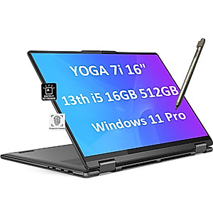 Lenovo IdeaPad Slim 9 9i Pro 14ITL5 14" 4K UHD Touchscreen (Intel 4-Core i7-1195G7, 16GB RAM, 2TB PCIe SSD) Business Laptop, Backlit, Fingerprint, 2 x Thunderbolt 4, IR-Webcam, Windows 11 Pro