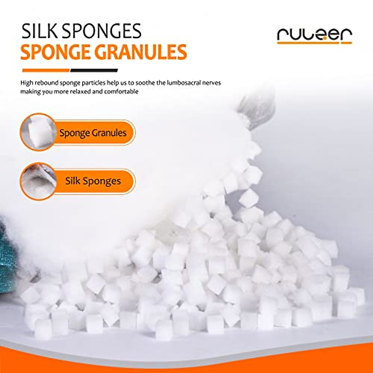 RULAER Indoor/Outdoor Tufted Bench Cushion 48x16'' for Patio Furniture Soft Comfortable Window Seat Cushions for Multi-Scene Durable Non-Slip Washable Garden Patio Swing Furniture Pads,Blue