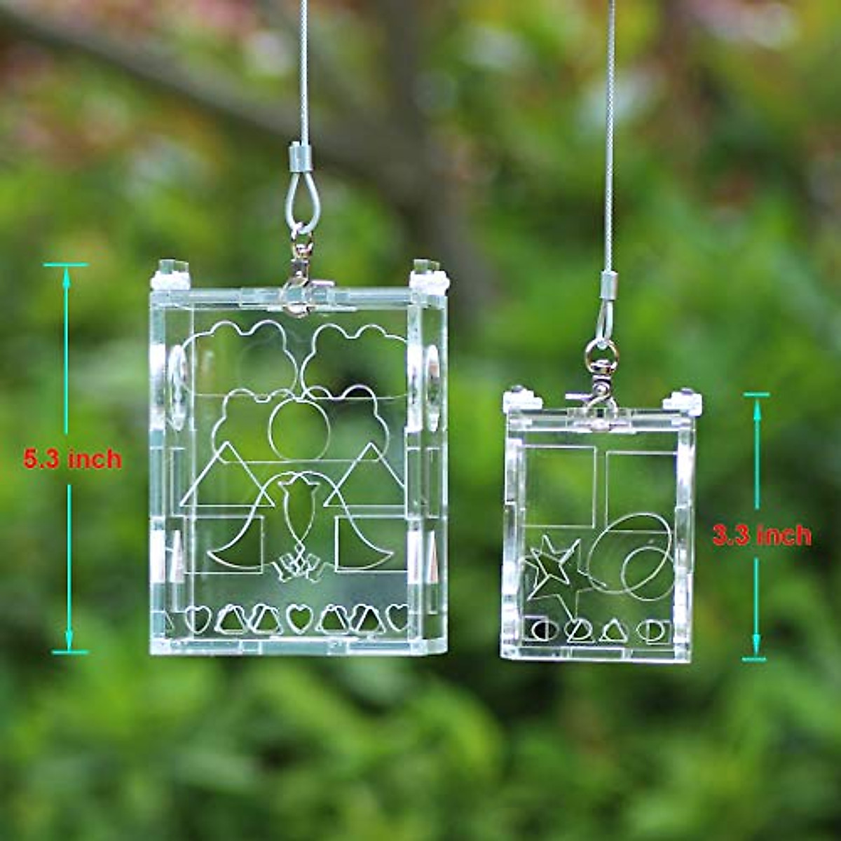 KINTOR Parrot Creative Foraging Toy Feeder Bird Cage, Big Size 4.8x3.6x2.6inch