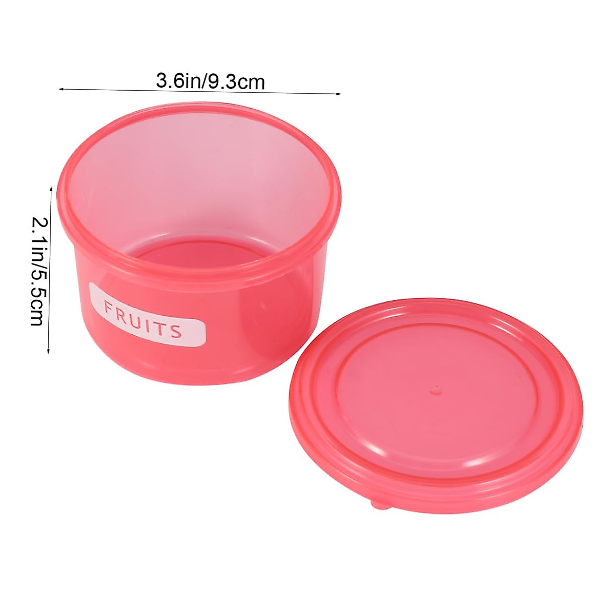 BIUDECO 1Set Diet Portion Control Containers Airtight Food Storage Boxes for Meal Prep Fresh Keeping and Freezer Safe Multifunctional Storage Cases Below