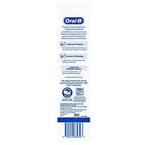 Oral-B Indicator Contour Clean Soft Toothbrush, 4 Count