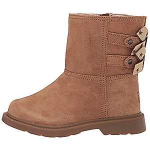 UGG girls Tillee Fashion Boot, Chestnut, 6 Big Kid US