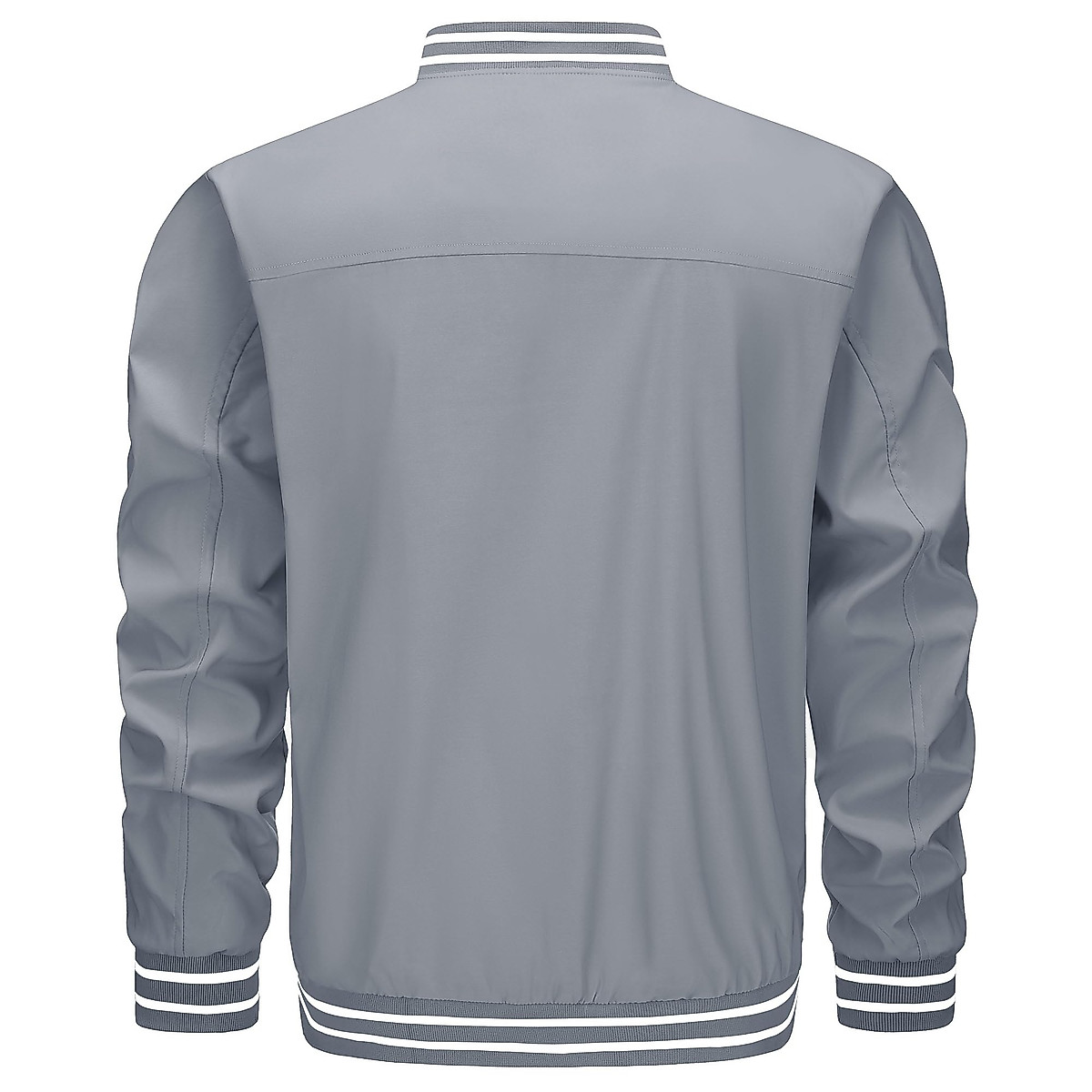 TACVASEN Men's Spring Jackets Lightweight Men Jackets Casual Light Windbreaker Jackets For Men Casual Summer Casual Jackets Track Jacket