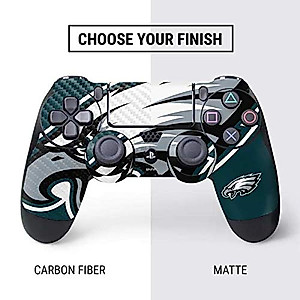 Skinit Decal Gaming skin compatible with PS4 Controller - Officially Licensed NFL Philadelphia Eagles Large Logo Design