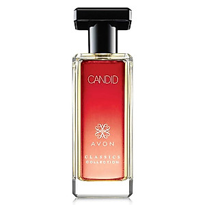 AVON Candid Cologne Spray - Avon Classics Collection Amber Floral 1.7 oz Spray | Tropical Flowers & Exotic Woods Cologne for Men