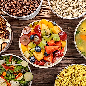 BALCI - Premium Ice Cream Containers (2 Pack - 1 Quart Each) Perfect Freezer Storage Tubs with Lids for Ice Cream, Sorbet and Gelato! - Blue