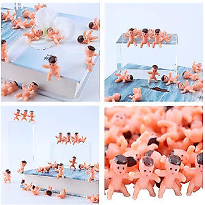 sansheng 200pcs1 Mini Plastic Baby Party Preference Baby Shower, Ice Games, Baby Game Decoration Party