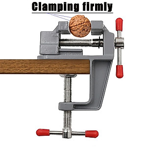 WUCID Mini Table Bench Vise Small Hobby Bench Vice Jewelers Hobby Clamps Table Repair Tool Portable Work Bench Vise