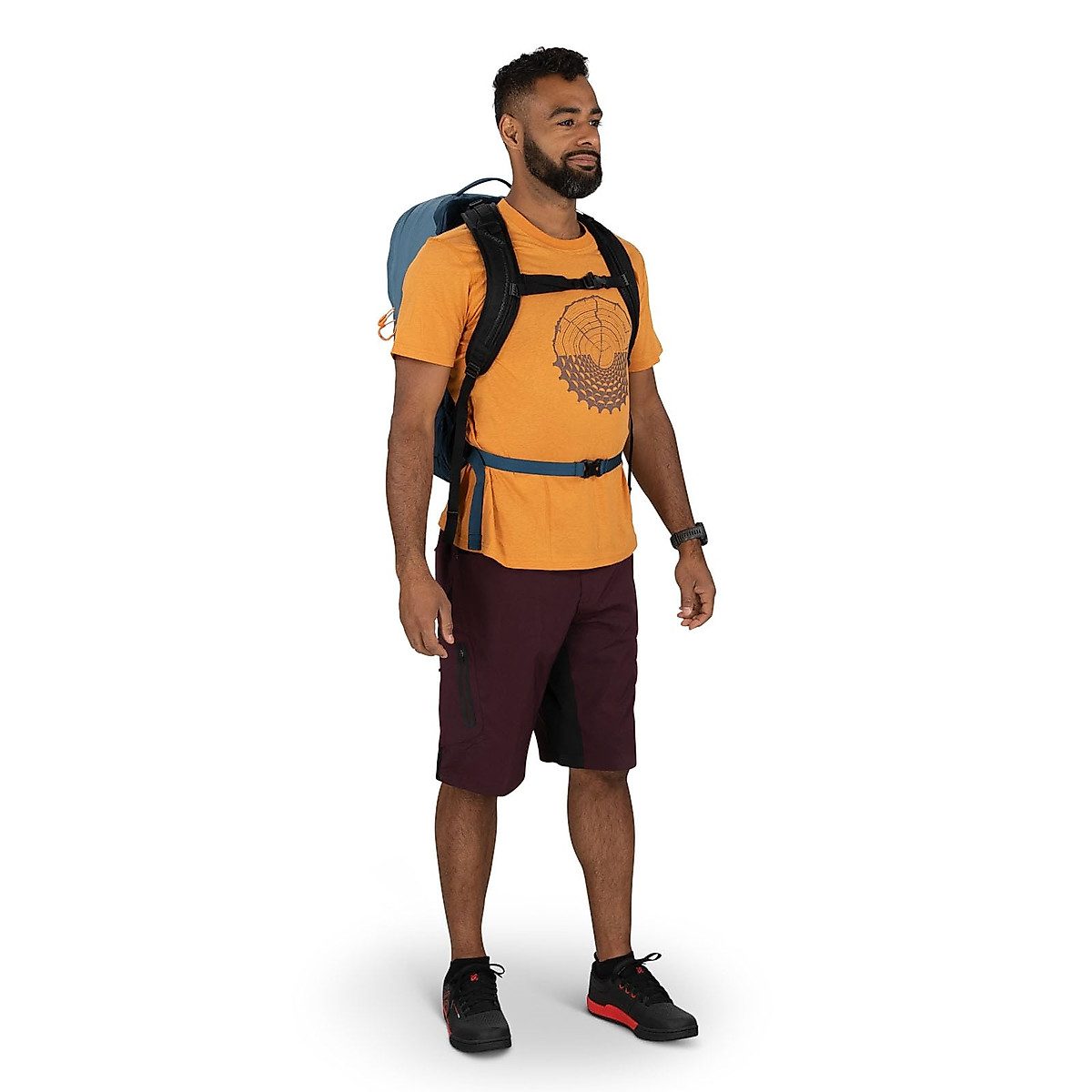 Osprey Radial Bike Commuter Backpack, Black