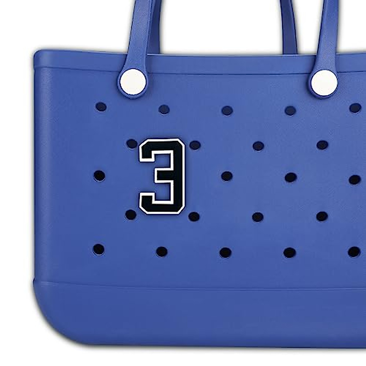 TOYORK Bag Charms for Bogg Bag Accessories Decorative Bogg Bag Charms Insert Number Charms for Beach Tote Bag Accessories