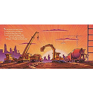 Goodnight, Goodnight Construction Site (Board Book for Toddlers, Children's Board Book)