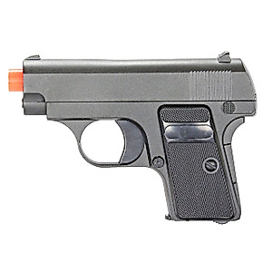 BBTac G1 Airsoft Spring Pistol Full Metal Slide and Body Ultra Subcompact 6" Pocket Pistol 215 FPS Spring Airsoft Gun by BBTac®