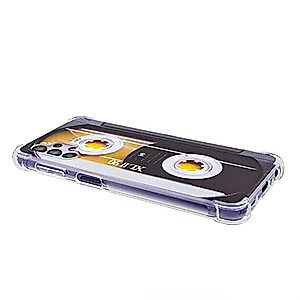 TNCYOLL Compatible with Samsung Galaxy A32 5g Cool Case,Cassette Tape Shockproof Music Cool Phone Case Bumper Protective Cover for Samsung Galaxy A32 5g