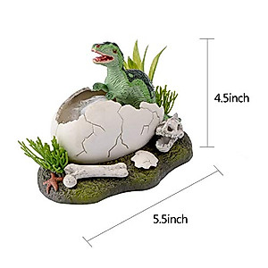 Saim New Born Baby Dinosaur Live Action Aquarium Ornament Fish Tank Air Bubbler Decorations
