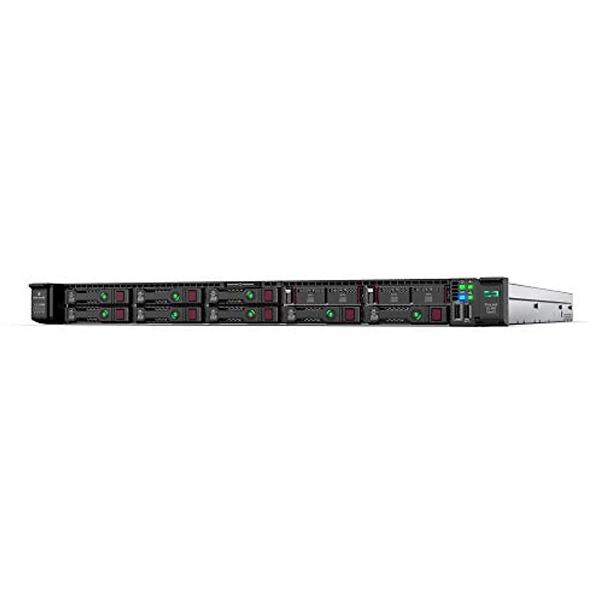 HPE ProLiant DL360 Gen10 Rack Server with one Intel Xeon 4214R Processor, 32 GB Memory, P408i-a Storage Controller, 1Gb 4-Port 366FLR Adapter, 8 Small Form Factor Drive Bays and one 500W Power Supply