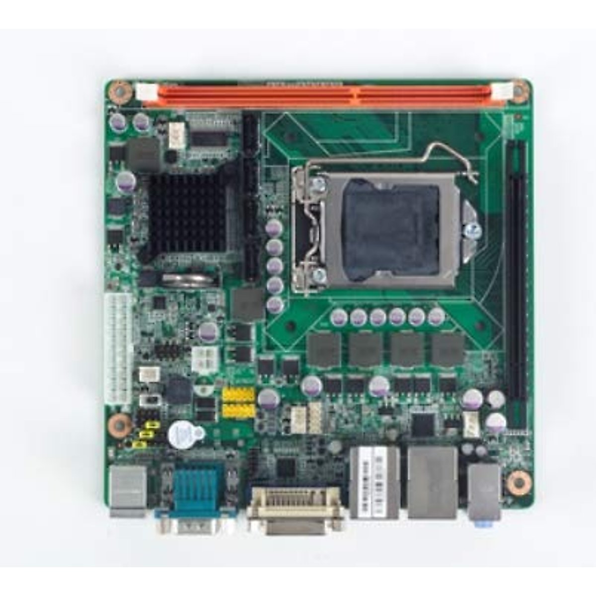 (DMC Taiwan) 1st Gen Intel® Core™ i7/i5/i3/Pentium® LGA1156 Mini-ITX with Q57, CRT/DVI, 2 COM, Dual GbE LAN, 8 USB 2.0, PCIe x16