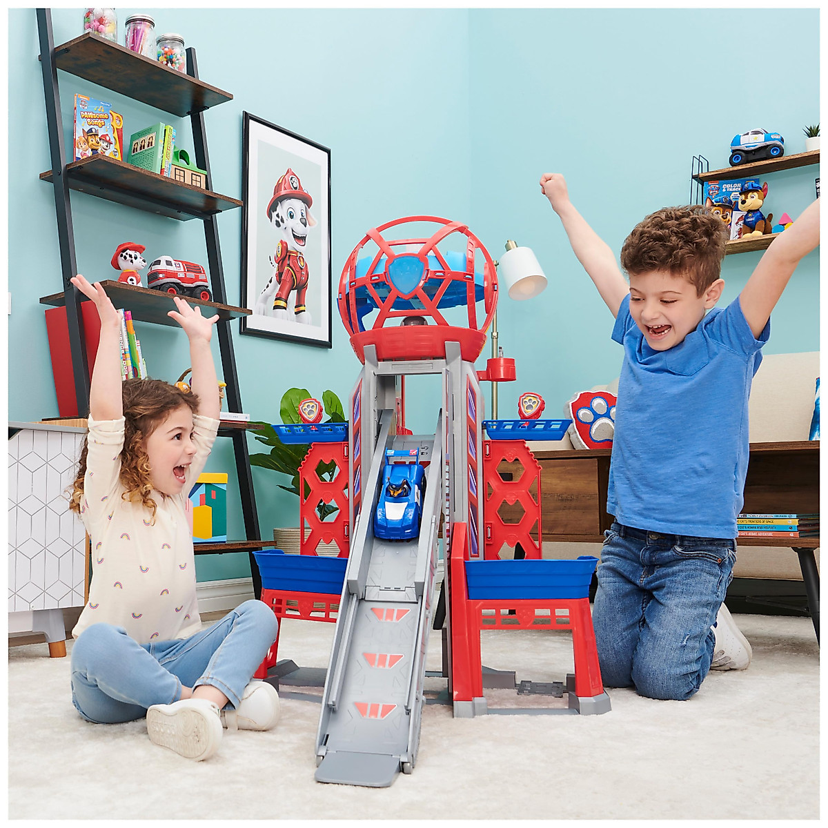 Paw Patrol, Movie Ultimate City 3ft. Tall Transforming Tower with 6 Action Figures, Toy Car, Lights and Sounds, Kids Toys for Ages 3 and up