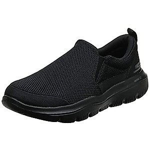 Skechers Men's GO Walk Evolution Ultra-Impeccable Sneaker, Black, 10 X-Wide