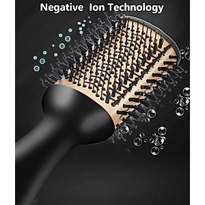 One-Step Professional Hair Dryer Brush, Volumizer, Straightener and Curler by JONIK Beauty and Fashion!