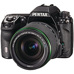 Pentax K-5 II 16.3 MP DSLR DA 18-135mm WR lens kit (Black) (OLD MODEL)