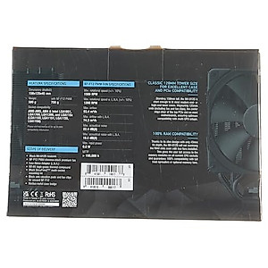 Noctua NH-U12S chromax.Black, 120mm Single-Tower CPU Cooler (Black)