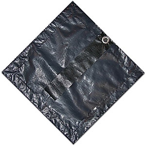 Blue Wave BWC752 Bronze 8-Year 20-ft x 40-ft Rectangular In Ground Pool Winter Cover,Dark Navy Blue