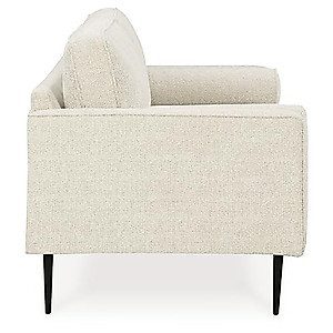 Signature Design by Ashley Hazela Contemporary Sofa with 2 Bolster Pillows, Beige