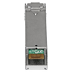 StarTech.com Cisco GLC-SX-MMD Compatible SFP Module - 1000BASE-SX - 1GbE Multimode Fiber MMF Optic Transceiver - 1GbE SFP - LC 550m - 850nm - DDM Cisco Firepower, ASR920, IE2000 (GLCSXMMDST)