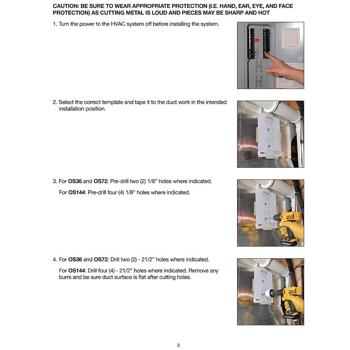 OdorStop OS36PRO1 UV Air Purifier - 36 Watt System with Energy Saving Airflow Sensor and 16” Bulb (OS36PRO1 w/Air Flow Sensor, 16” Bulbs)